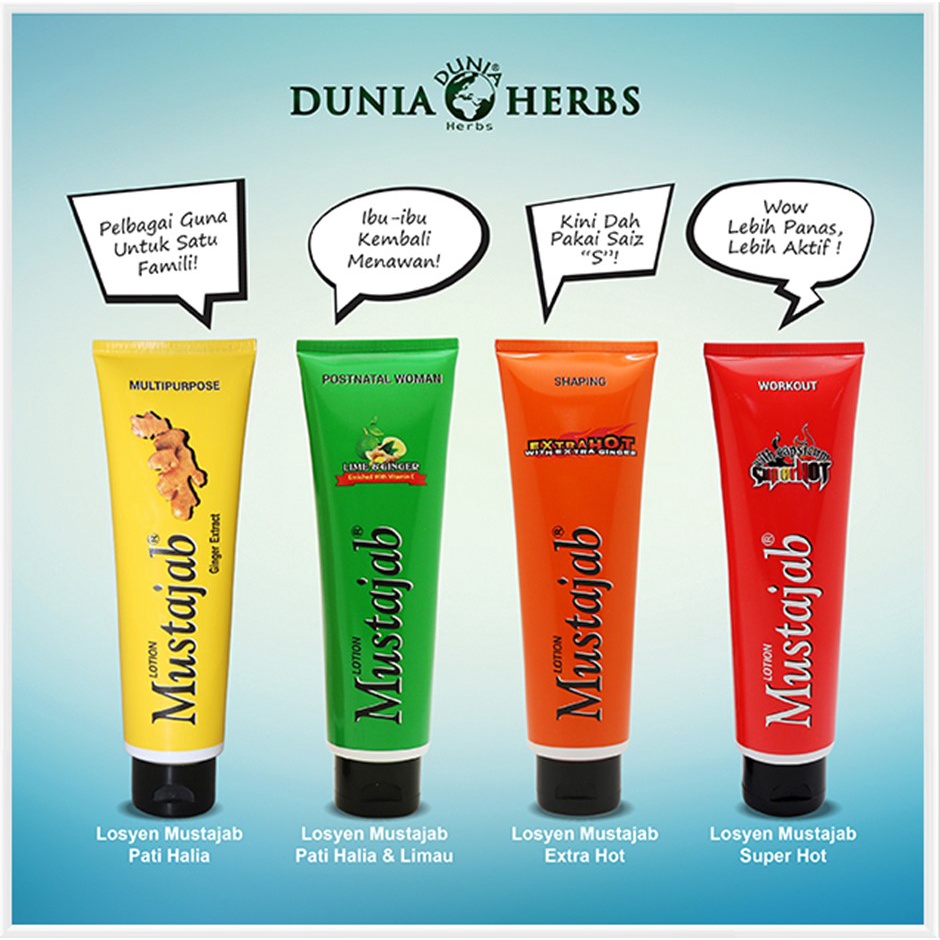 DUNIA HERBS LOSYEN MUSTAJAB 100% ORIGINAL 130ML LOSYEN PATI HALIA ...