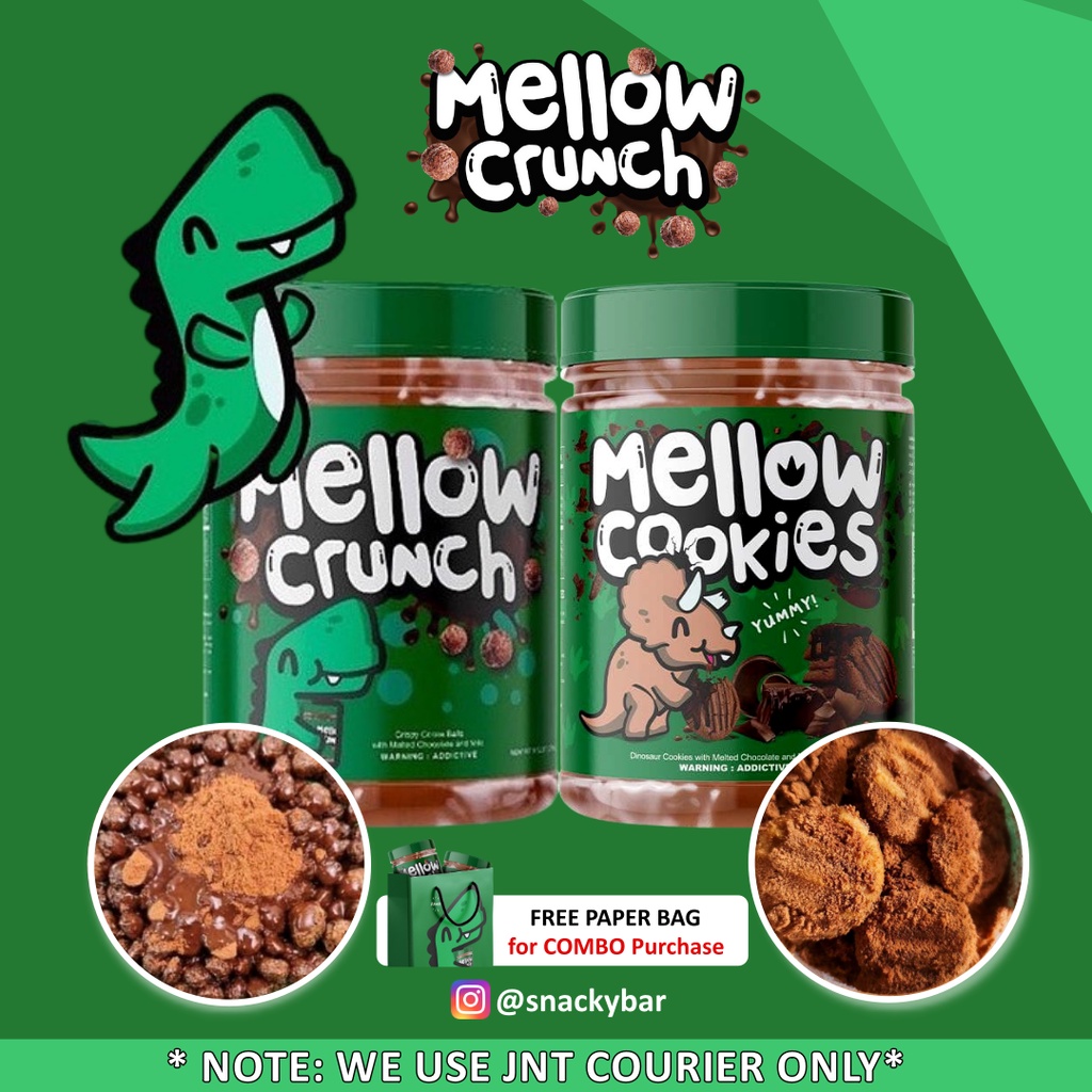 [FAST SHIPPING] Mellow Crunch Mellow Cookies Chocolote Chips Choco Jar ...