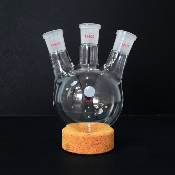 Three-Neck Round Bottom Flask 24/29 (250ml - 2000ml) 3N Joint size ...