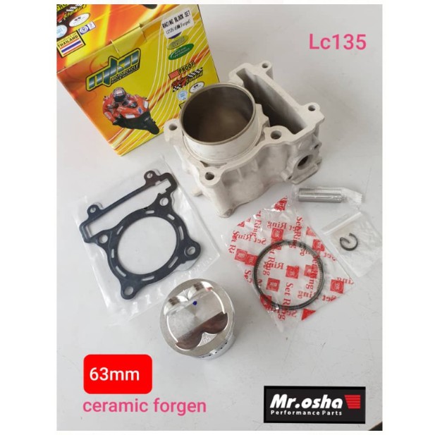 RACING BLOCK LC135 CERAMIC FORGEN Stock at KL Sabah Sarawak 62MM/63MM ...