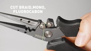 Booms Fishing F07 Stainless Steel Fishing Pliers Braid line Cutters ...