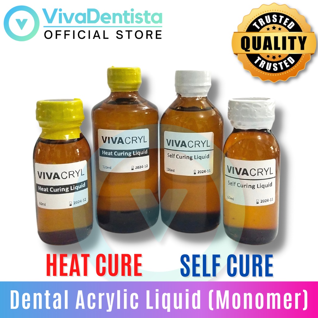 Dental Acrylic Liquid (Monomer) Heat Cure / Self Cure | Shopee Malaysia