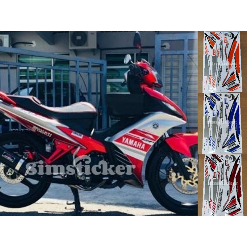 LC135 (12) V2 V3 V4 V5 V6 V7 YAMAHA BODY STICKER | Shopee Malaysia