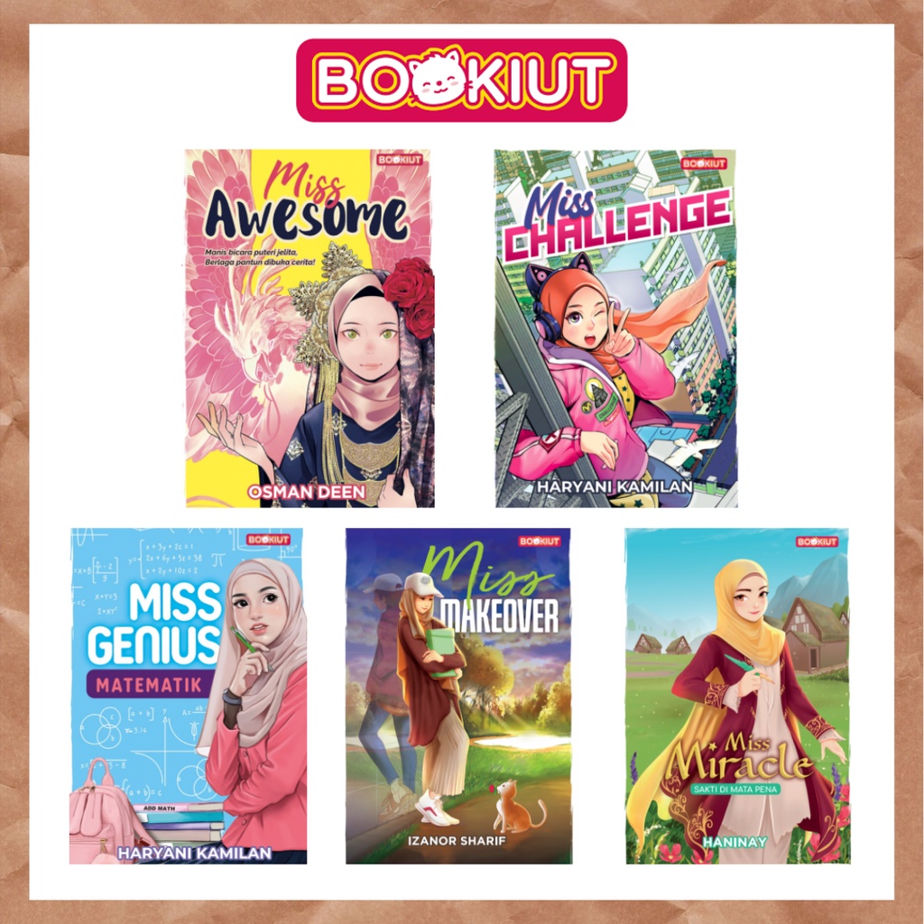 BOOKIUT : Miss Awesome | Miss Challenge | Miss Genius Matematik | Miss ...