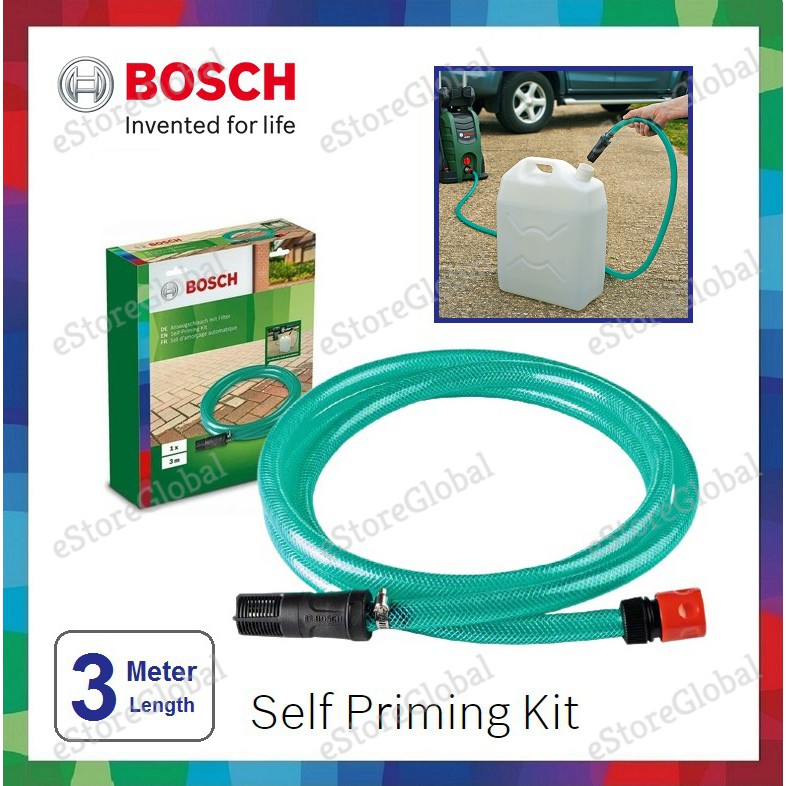 Bosch 3m High Pressure Washer Self Primming Kit for All Water Jet ...