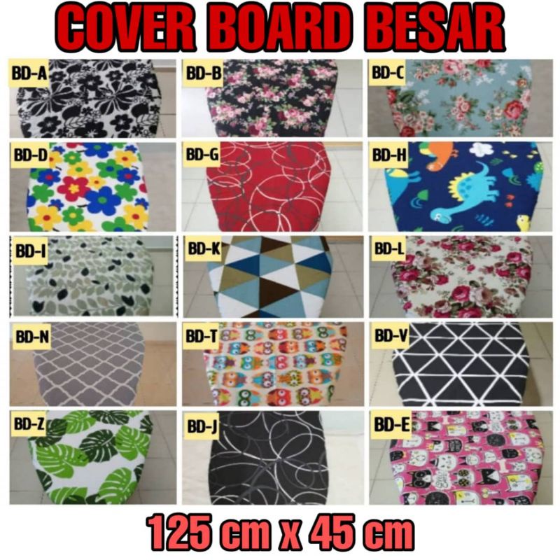 XXL 125CM X 45 CM Cover Board Iron Amway /Philips sahaja TAMPA SPAN DAN ...