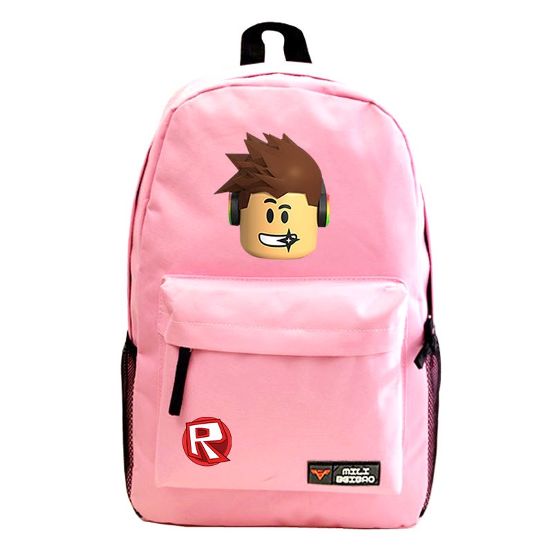 Roblox Bag Sekolah Kid's School Bag Travel Backpack for Lelaki Wanita ...