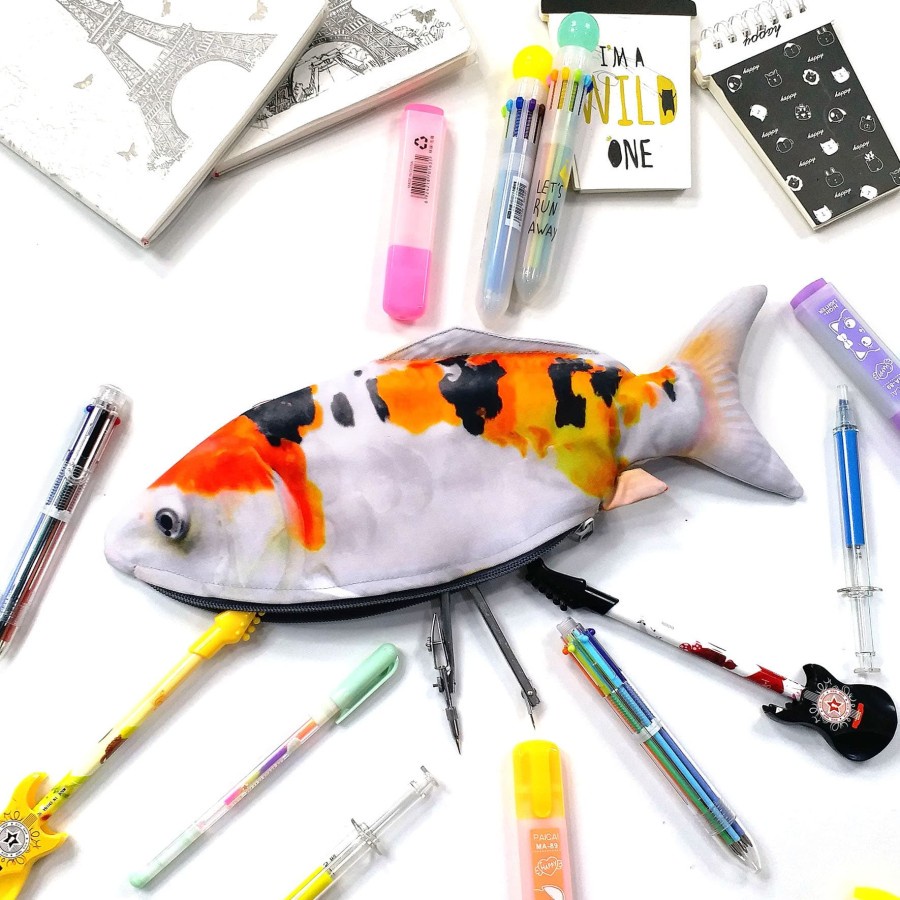 Koi Fish Pencil Case for Aquarium Fish Fans | Shopee Malaysia