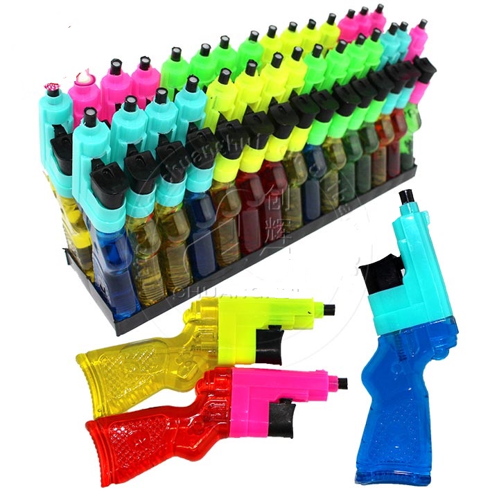 30 Pcs Alibaba Rifle Gun Spray Candy New Gun Spray Candy 25ml HALAL ...