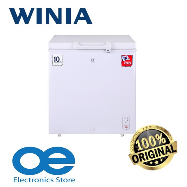 WINIA DCF-200DF CHEST FREEZER 150l DCF-200DF Dual Function (Chiller ...