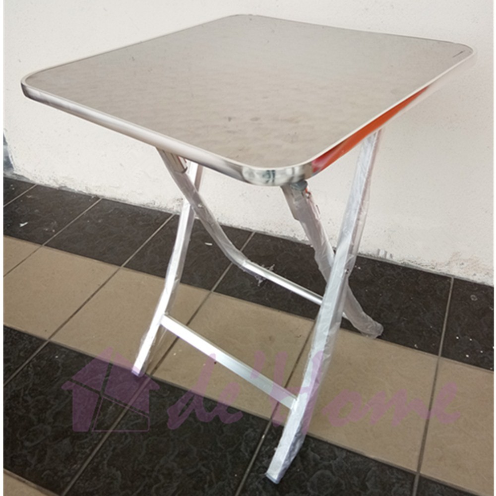 Dhome GH 60cm Square Folding Leg Aluminium Table (silver) | Shopee Malaysia Dhome GH 60cm Square Folding Leg Aluminium Table (silver) | Shopee Malaysia