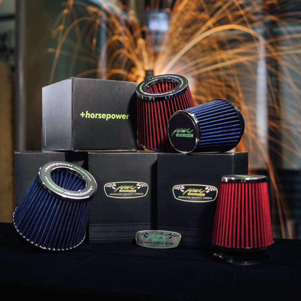 Max Racing Open Pod Air Filter for Performance Use. (Non-washable ...