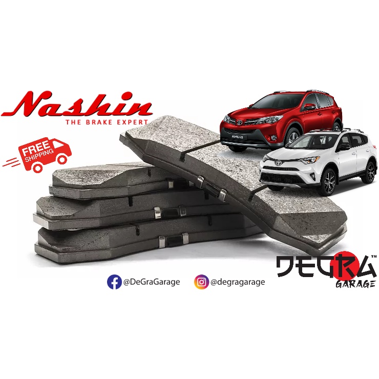 TOYOTA Rav4 NASHIN Brake Pads (650°C) | Shopee Malaysia