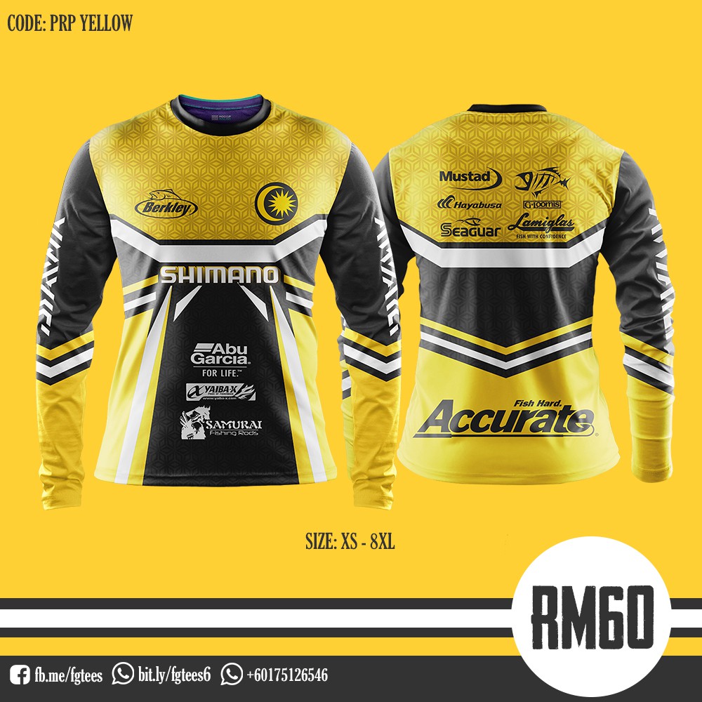 PRP Fishing Outfit | Baju Memancing | Fishing Jersey | Shopee Malaysia