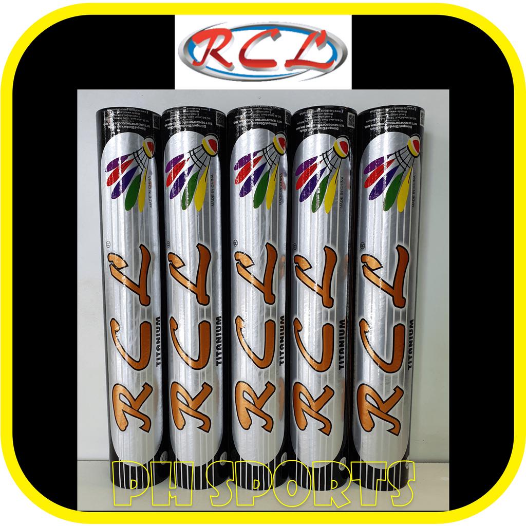 RCL Titanium Badminton Shuttlecock Goose Feather | Shopee Malaysia