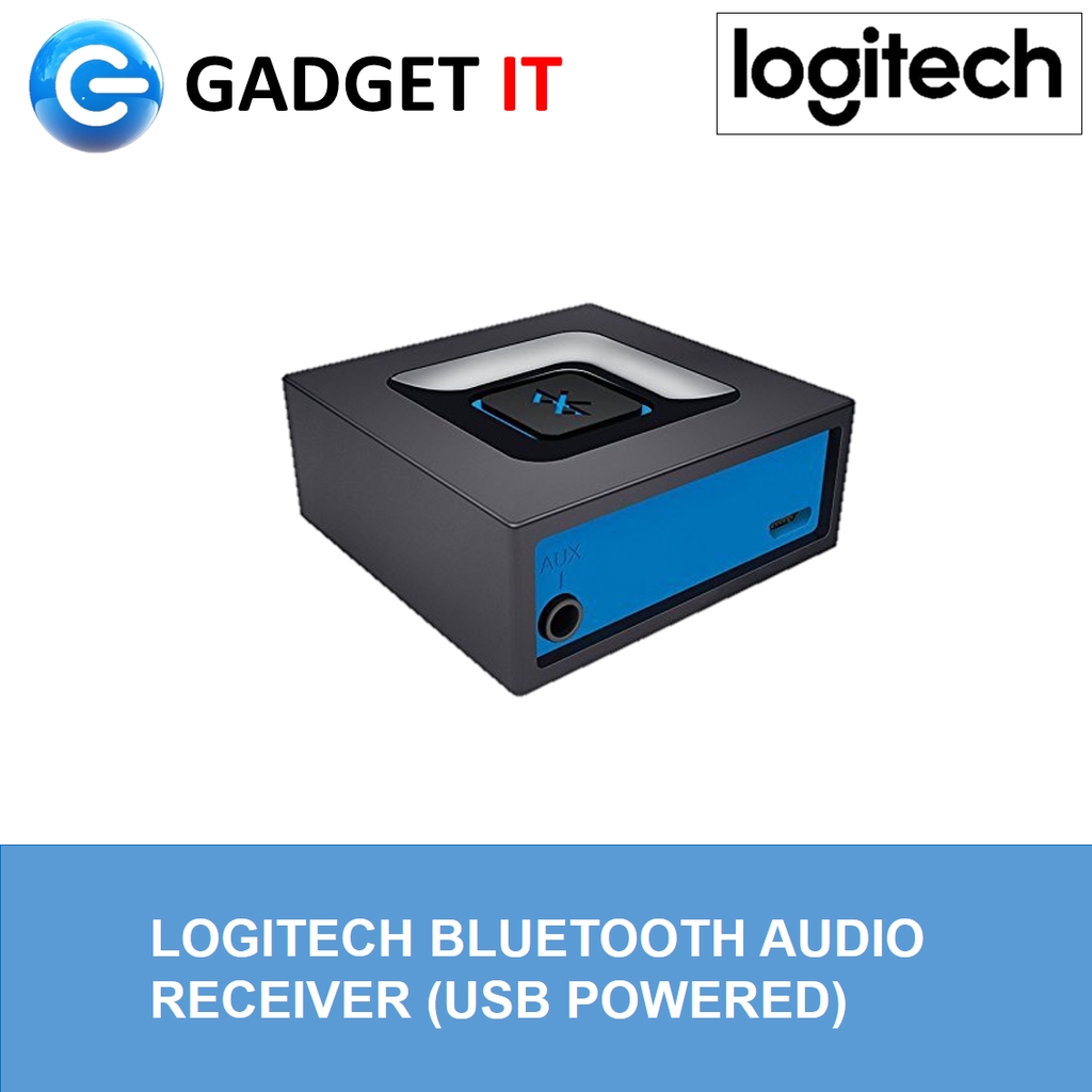 LOGITECH BLUETOOTH ADAPTER AUDIO RECEIVER WIRELESS STREAMING 980-001276 ...