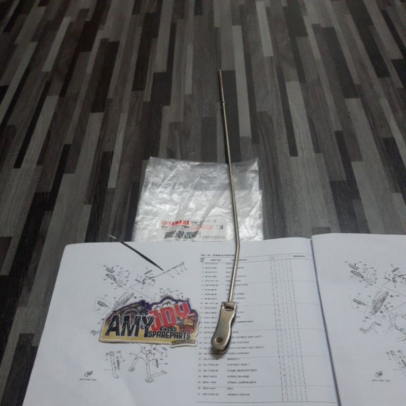 RXZ BOSS/MILI/CATALYZER ROD BRAKE ORIGINAL (JAPAN) | Shopee Malaysia