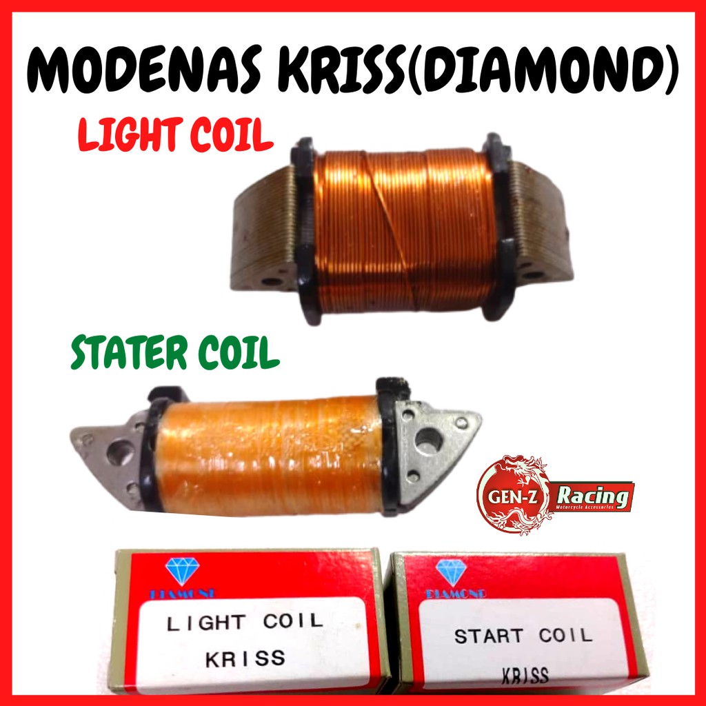 🔥Best Quality🔥Modenas Kriss Stater Light Coil/Start Coil[Diamond](OEM) | Shopee Malaysia