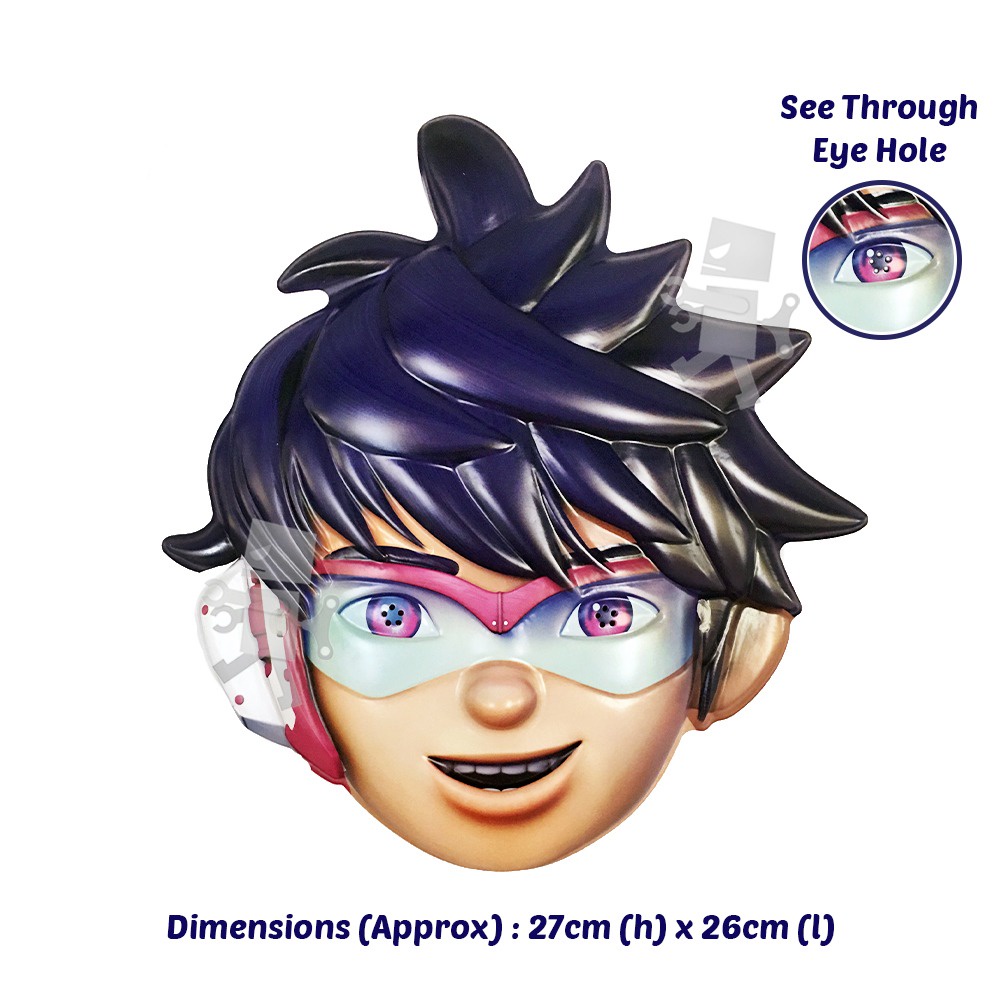 Boboiboy Original 25cm Boboiboy Galaxy Children Mask Costume Party Toys ...