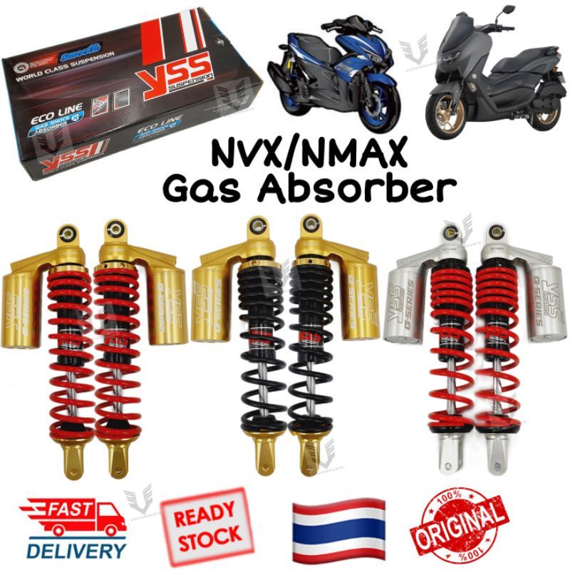 ORI YSS NVX155/NVX/NMAX YSS 305MM/310MM GAS ABSORBER WITH TANK NVX155 ...