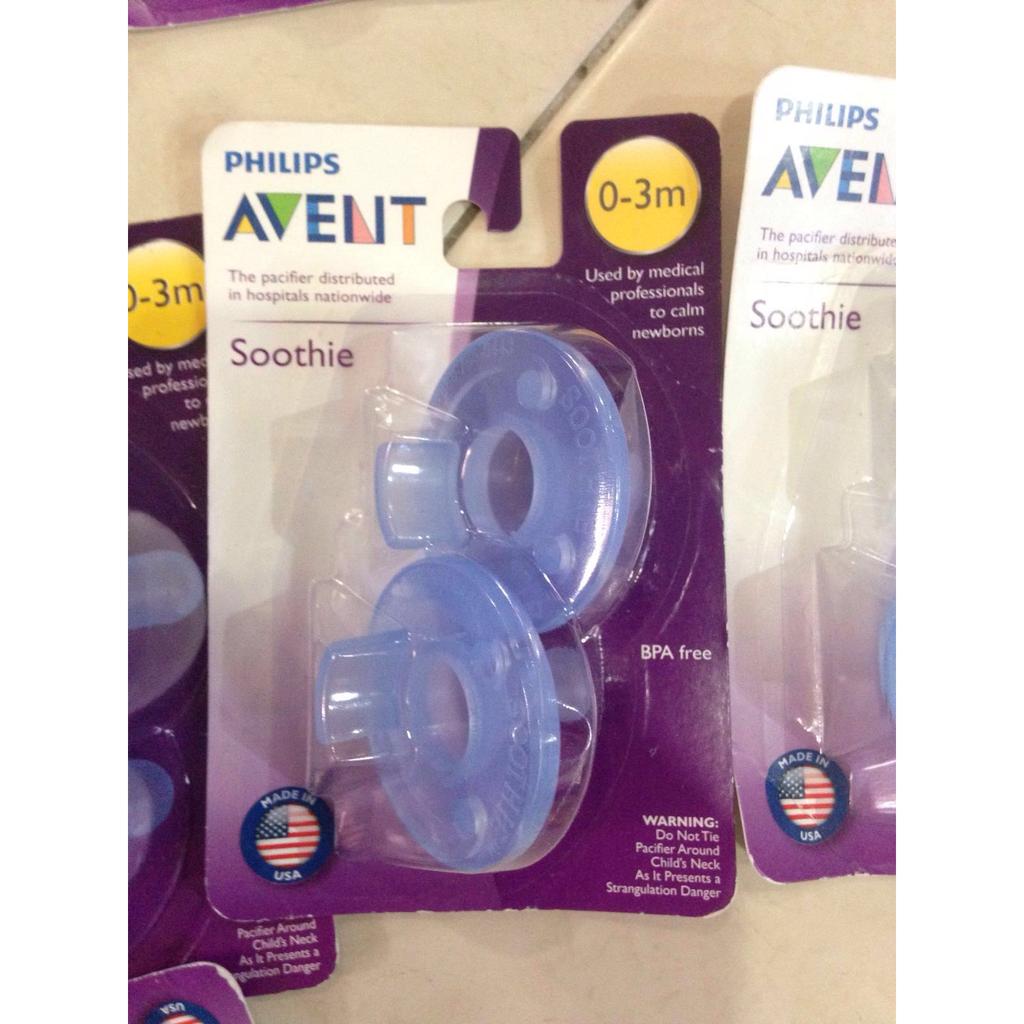 Philips Avent Soothie Pacifier, Blue, 0-3 Months, 2 Count | Shopee Malaysia