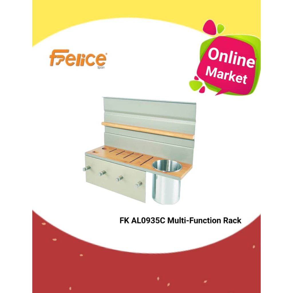 FELICE Multi-Function Rack (FL AL0935C) | Shopee Malaysia