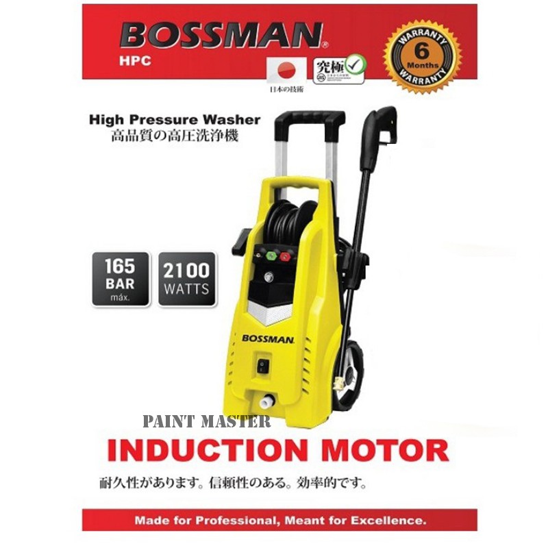 BOSSMAN INDUCTION MOTOR HEAVY DUTY HIGH PRESSURE CLEANER WATER JET ...