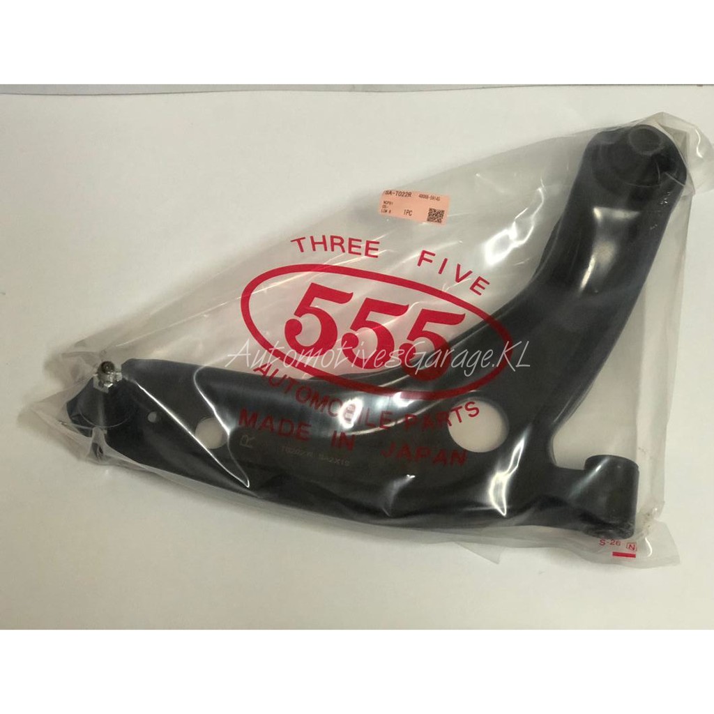 555 JAPAN - SA-T022R - RIGHT LOWER ARM - TOYOTA VIOS NCP93 / SIENTA ...