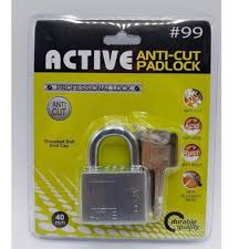 Activ Padlock Anti cut / Top Security Padlock / Door lock / Pintu Lock ...