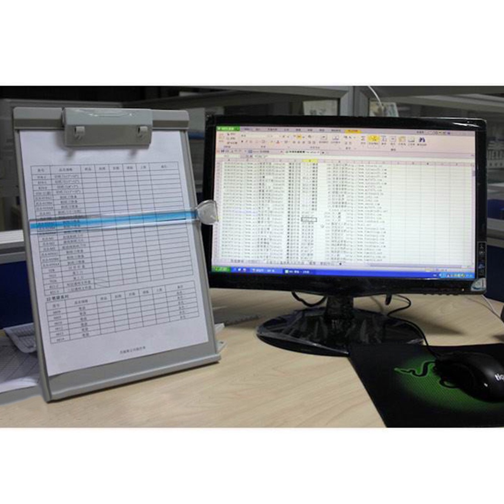 A4 Clip Typing Paper Holder Document Adjustable Copy Paper Reading ...