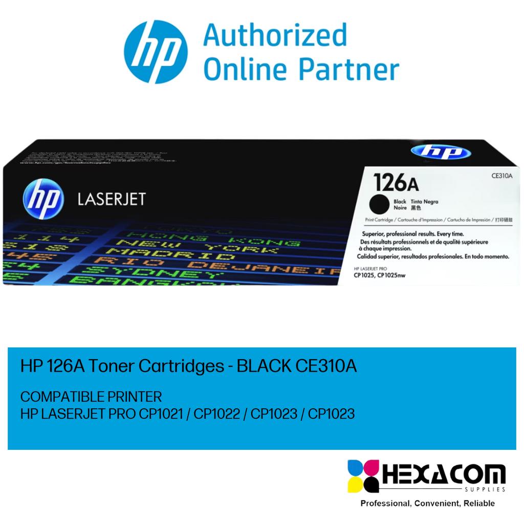 HP 126A Toner Cartridge CE310A/CE311/CE312/CE313 | Shopee Malaysia