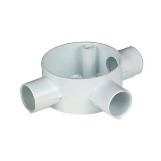 PVC Conduit 3 Way Inspection Box / Tee | Shopee Malaysia