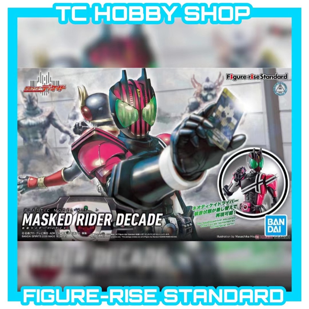 (Ready Stock) Bandai FRS Figure rise Standard Masked Rider Decade Kamen ...