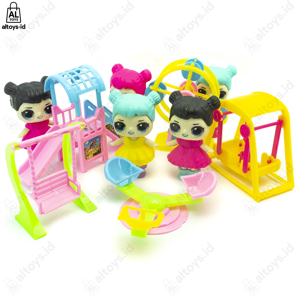 My Playground Lol Doll Playground Slide Toy MO04 | Shopee Malaysia