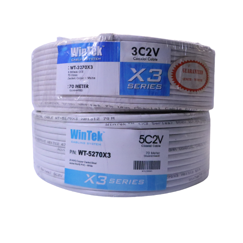 WINTEK 3C2V 5C2V Radio Frequency Coaxial Cable 70Meter | Shopee Malaysia