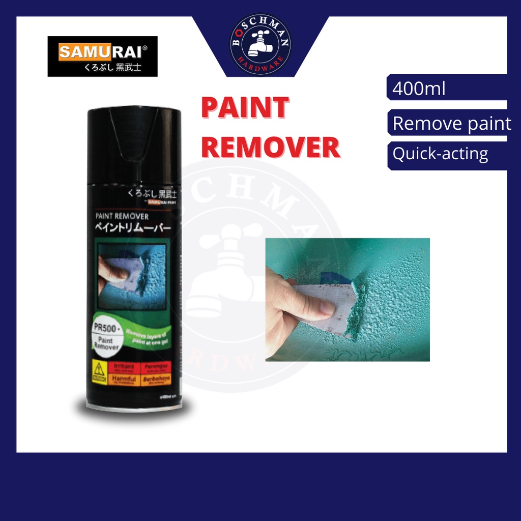Samurai Spray Paint Paint Remover PR500 Spray cat buang cat Penanggal ...