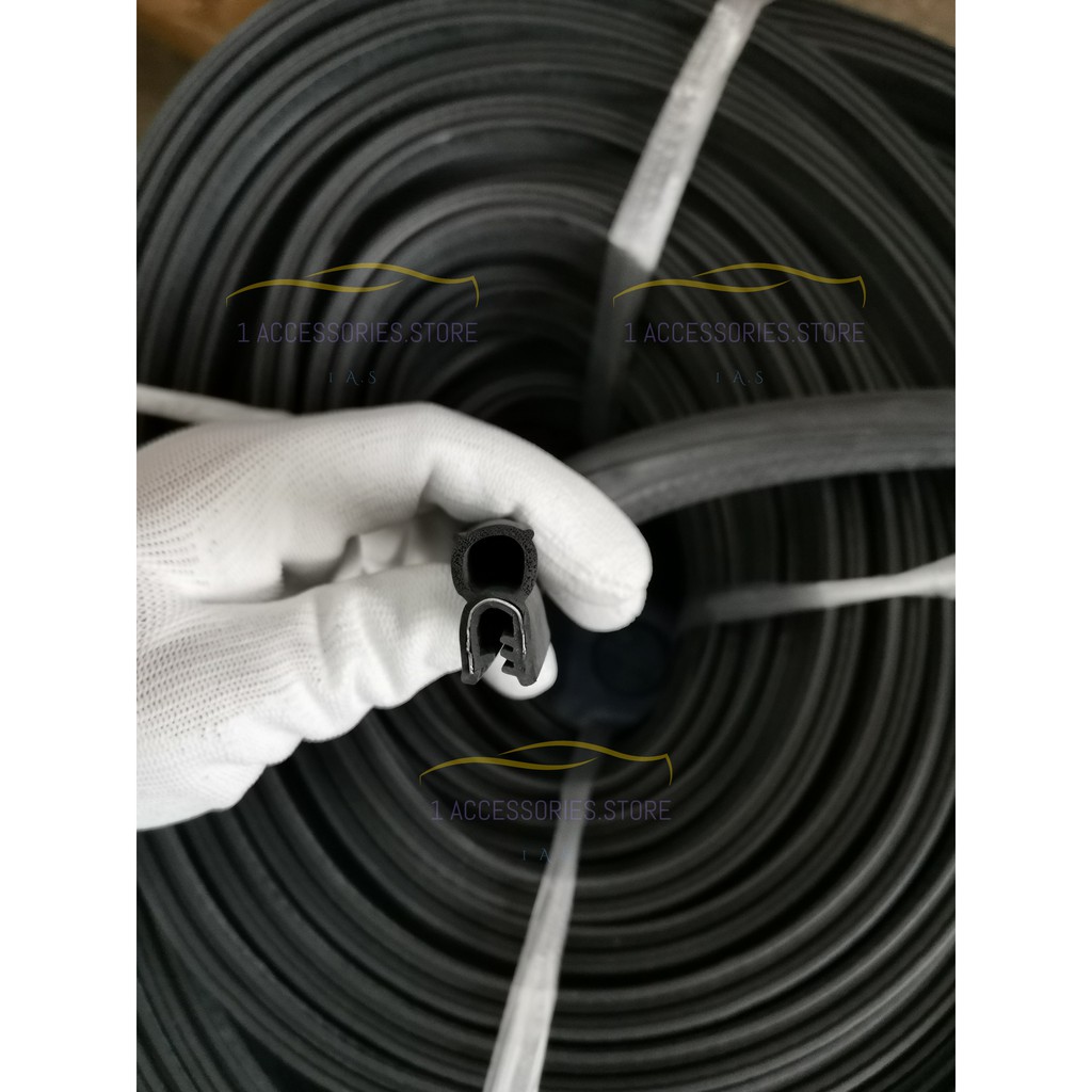 Small Rubber / Rear Rubber/Bonnet Rubber Seal Strip / UNIVERSAL-DIY (1 ...