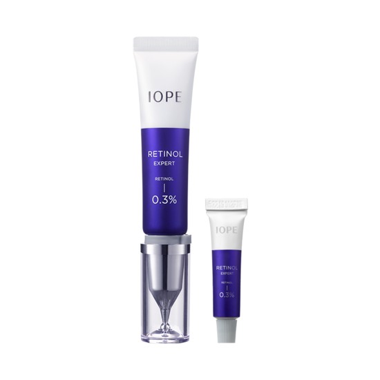 IOPE Retinol Expert 0.1% 30ml & 0.3% 20ml / Anti-aging Wrinkle Serum ...