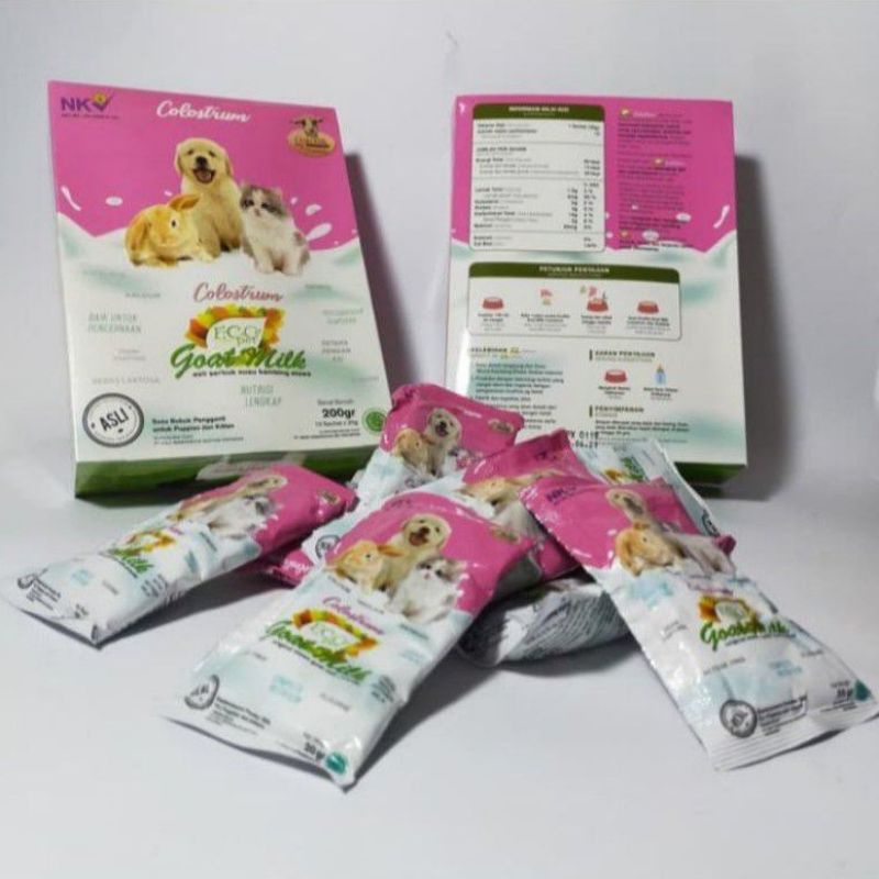 Colostrum Animal Milk / Dog Milk Ecopet Colostrum cat milk 1 box ...