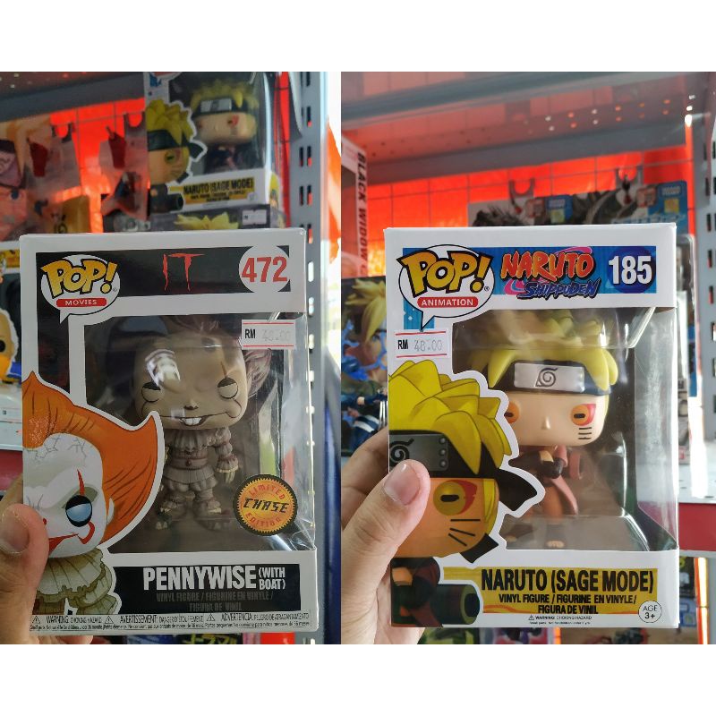 FUNKO POP! FIGURES NARUTO PENNYWISE (BOOTLEG) | Shopee Malaysia