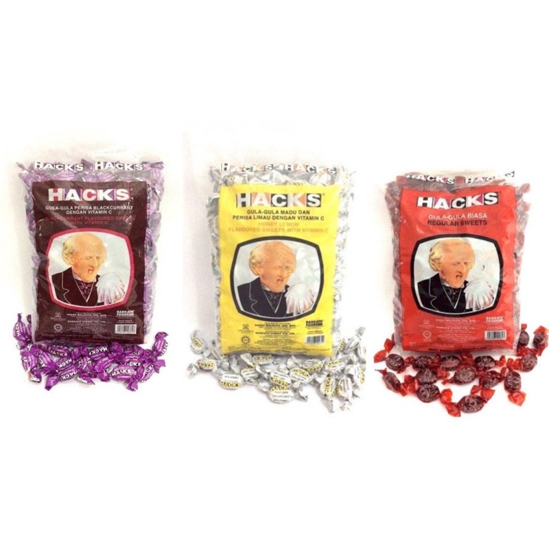 Hacks - Regular / Honey Lemon / Blackcurrant 10pcs | Shopee Malaysia