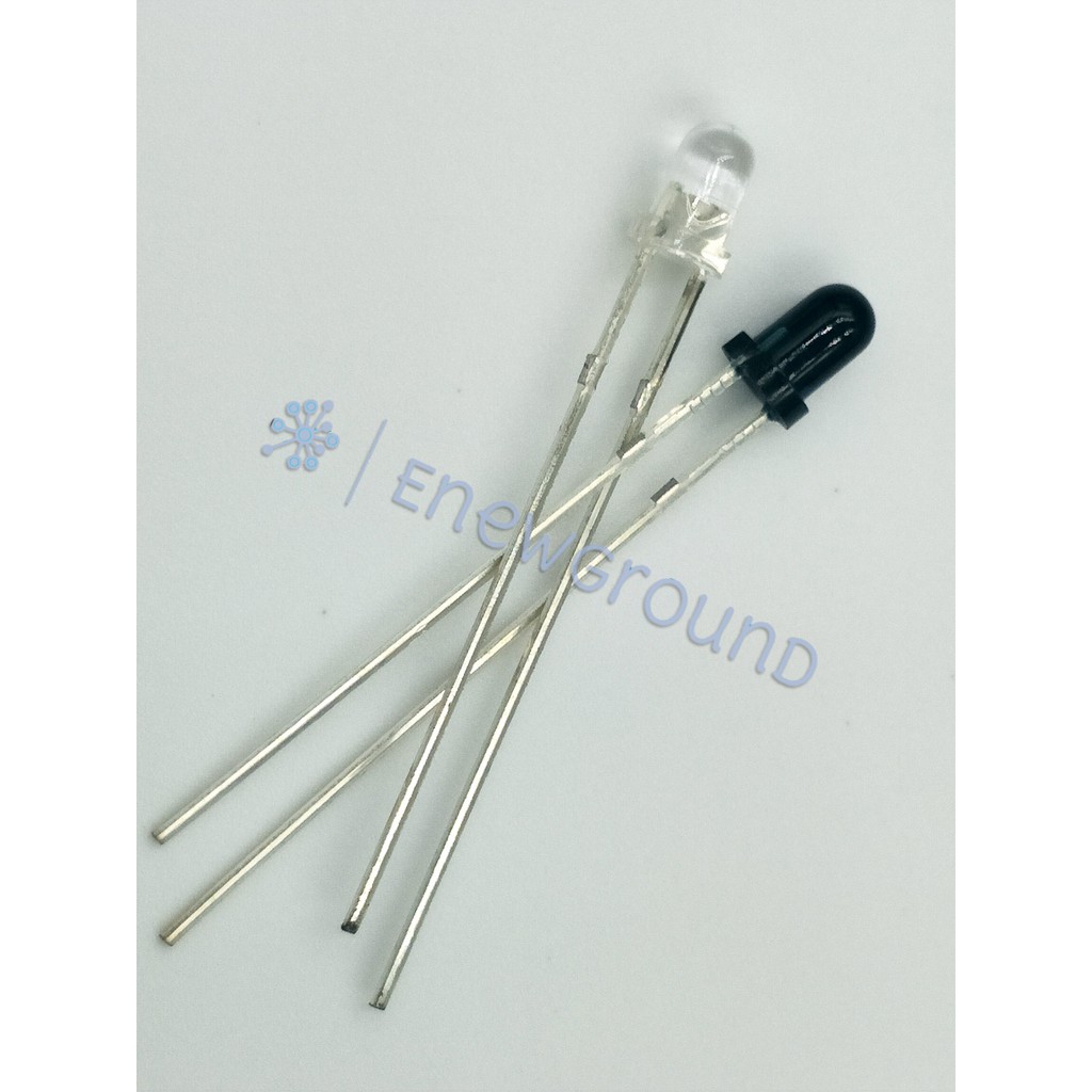 Infrared LED (3 mm, 1 pair) | Shopee Malaysia