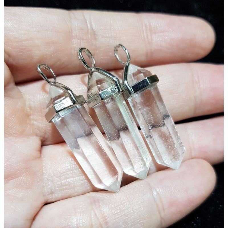 KL Crystal🇲🇾, Crystal Point Pendant. 白水晶吊坠 | Shopee Malaysia
