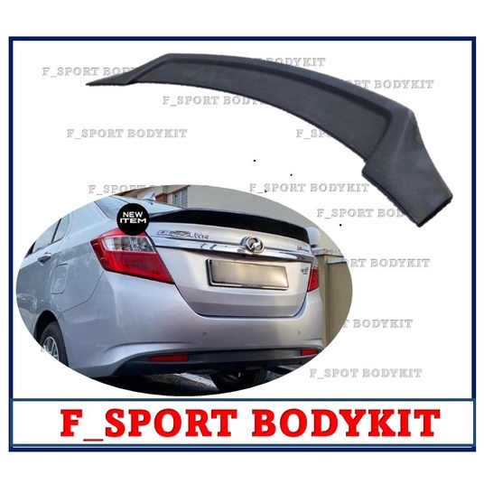 PERODUA BEZZA 2016 2017 2018 2019 2020 2021 DRIVE 68 DUCKTAIL FIBER ...