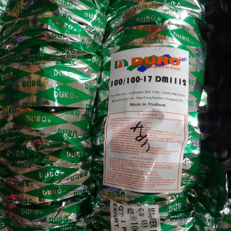 Tayar Duro 100 / 100 17 100/100-17 cross offroad KLX DTM | Shopee Malaysia