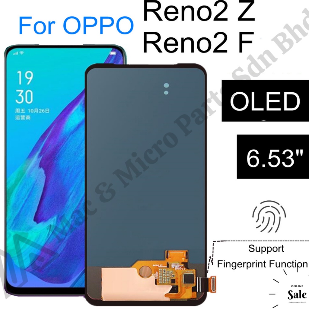 Oppo Reno 2F Fullset LCD ORIGINAL Quality Touch Screen Digitizer ...