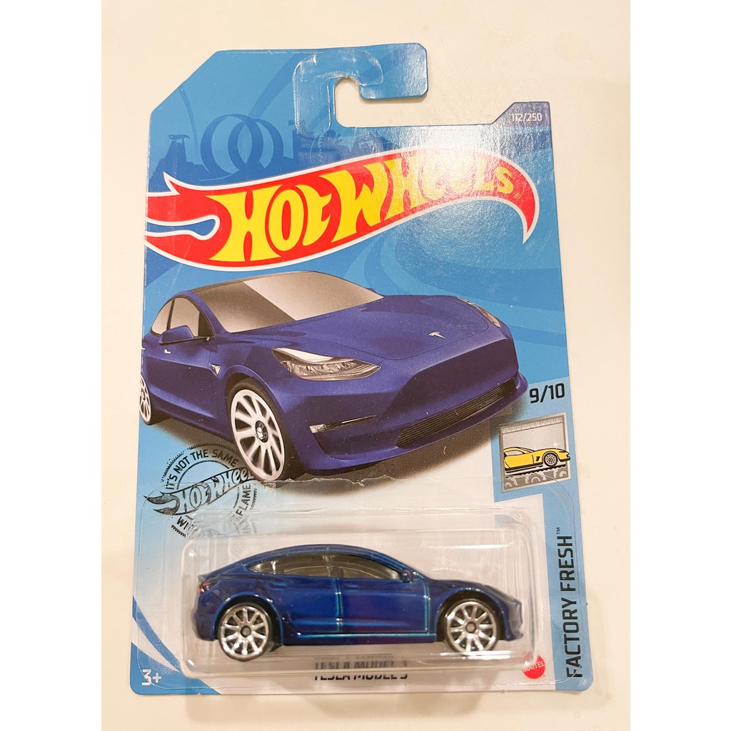 Hot Wheels TESLA MODEL 3 Mattel Mainline Basic Car new | Shopee Malaysia