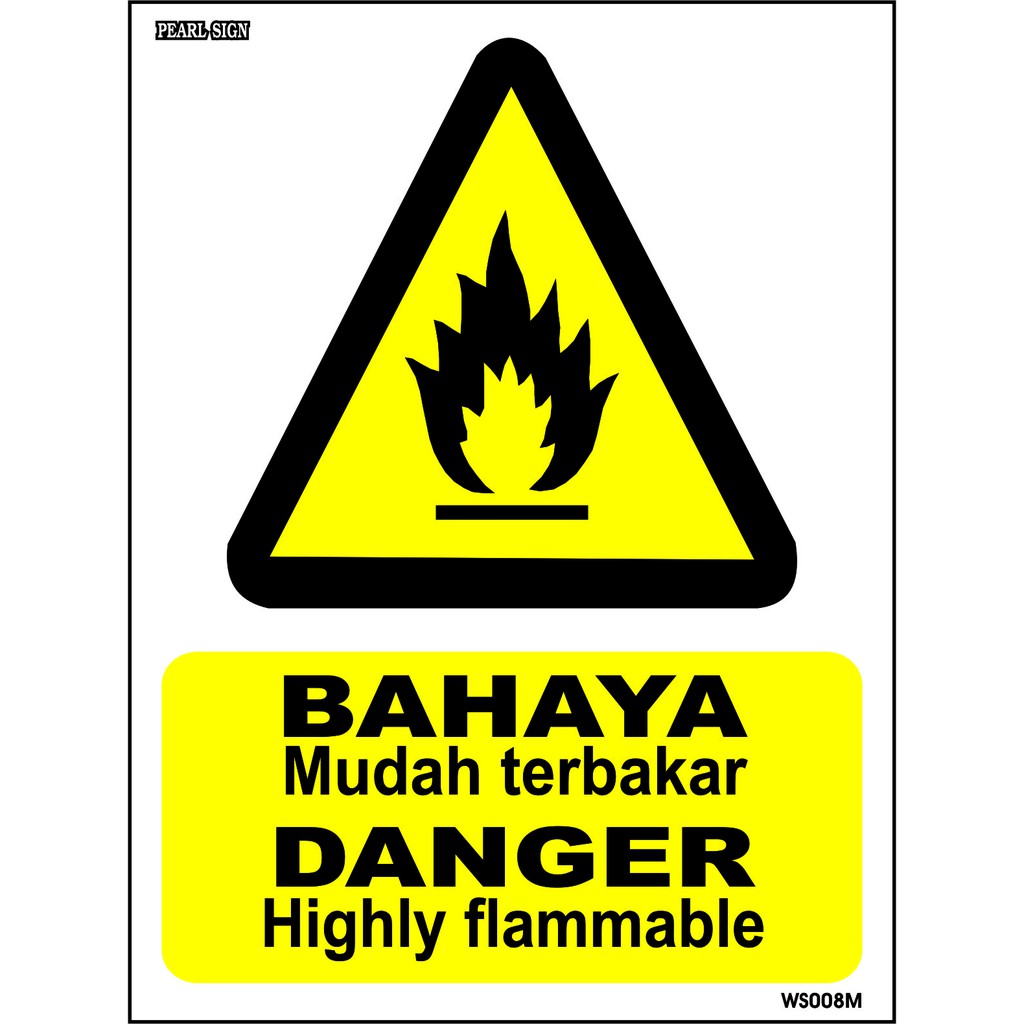 DOSH/ JKKP STANDARD WARNING SIGN 100 X 300MM, 300X400MM, 400X600MM ...