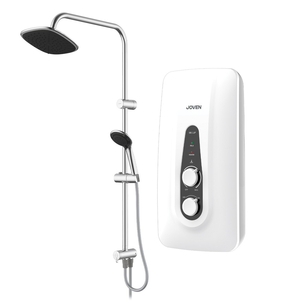 JOVEN SB11iP RS Instant Water Heater With Rain Shower ( DC INVERTER PUMP ) Shower Heater ...