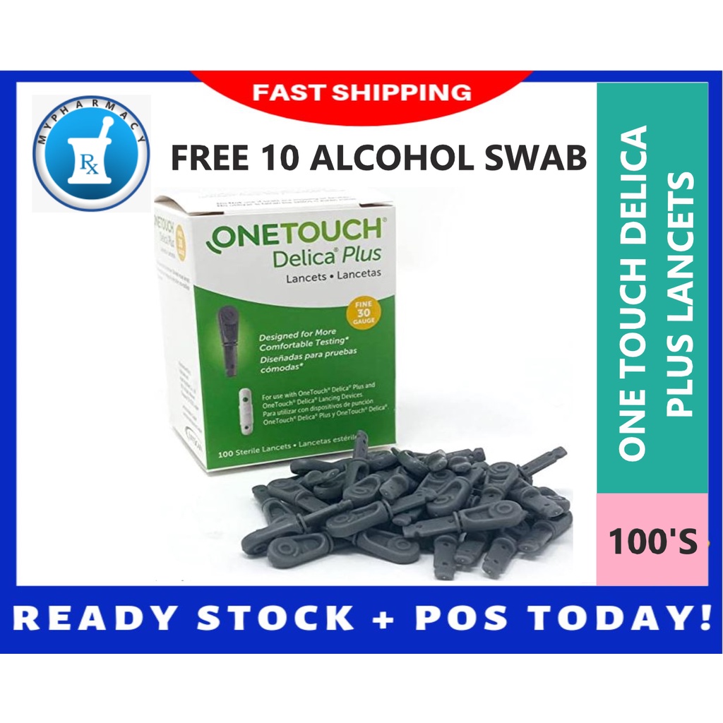ONE TOUCH DELICA PLUS LANCETS 100'S ONE TOUCH SELECT SIMPLE PLUS ...